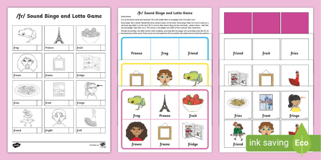 /fr/ Sound Lotto and Bingo Board Game (teacher made)