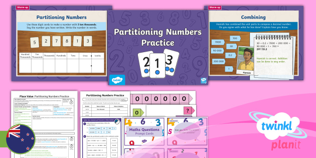 Level 3 Place Value: Partitioning Numbers Practice Lesson 2