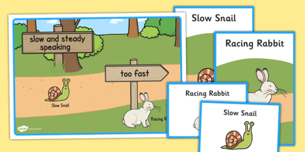 Slower Speech Visual Support (teacher made)
