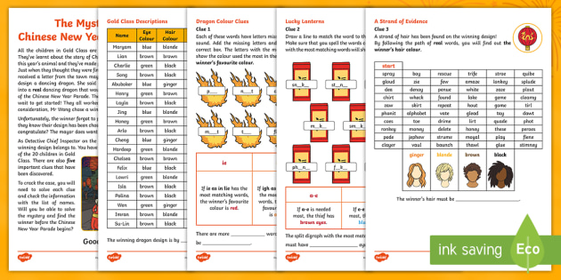 Chinese New Year Phonics Game | Twinkl Learning Resources