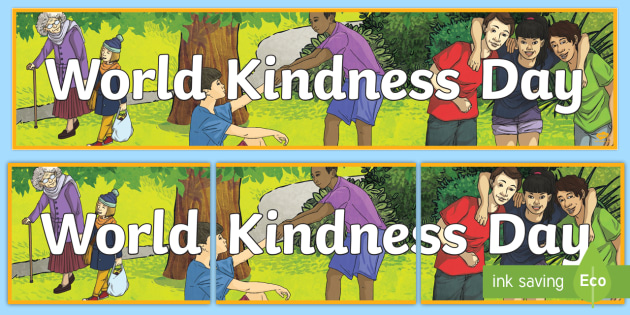World Kindness Day Banner - Primary Resource (teacher made)