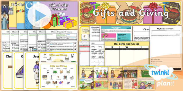 RE: Gifts and Giving Year 1 Unit Pack - PlanIt - RE Year 1 - Gifts and ...