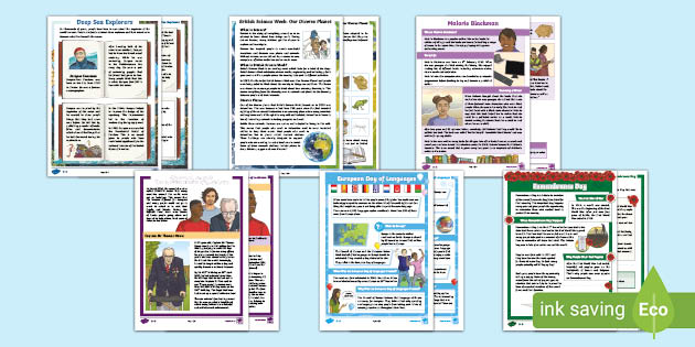 LKS2 Non-Chronological Reports Resource Examples Pack