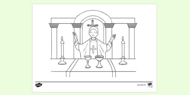 FREE! - Catholic Prayer Colouring | Colouring Sheets