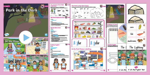 Level 3, Part 1, Week 8 Weekly Lesson Pack, phonics recao