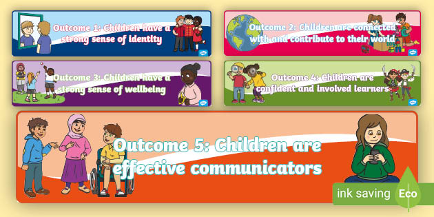 My Time, Our Place Learning Outcomes Display Banner Set