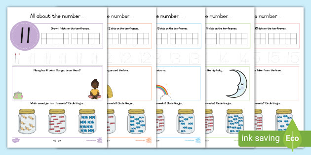 Basic Numeracy | All About Numbers 11-20 | Counting
