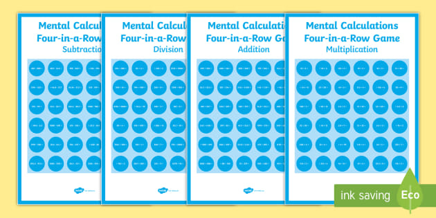 Mental Calculation Game • Twinkl.com.au