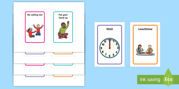 Behaviour Prompts IKEA Tolsby/Fiestad Frame (teacher made)