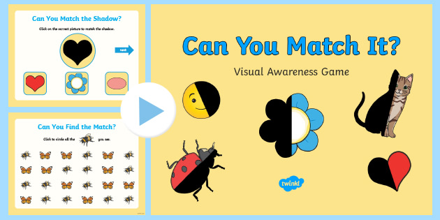 Can You Match It? Visual Awareness PowerPoint Game