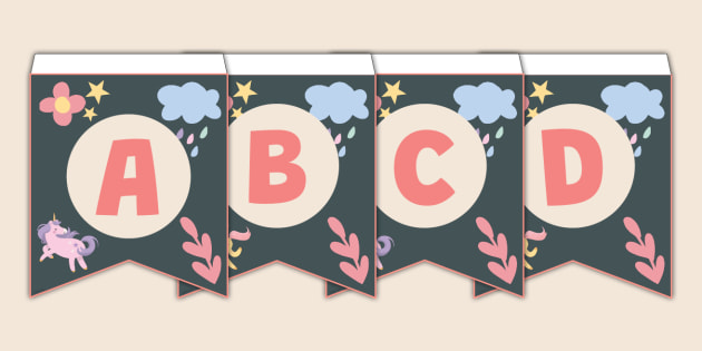 Unicorn Alphabets | twinkl.com.au