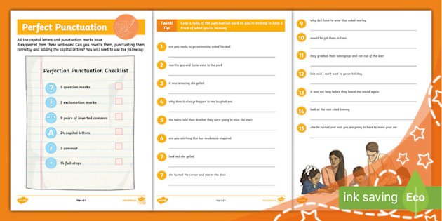 Year 4 Punctuation Parent Guide and Activity Ideas - Twinkl Guides