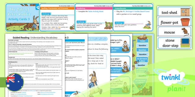 Year 2 The Tale of Peter Rabbit: Guided Reading Session 3