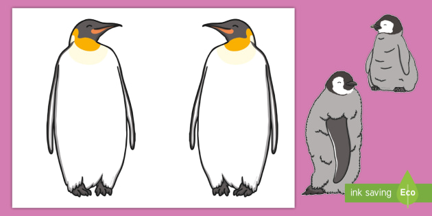 Penguin Family Cut-Outs (teacher made)