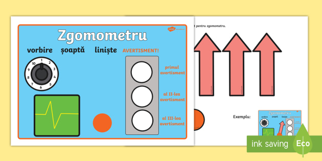 Zgomometru – Twinkl România (teacher made)