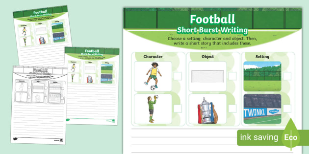 Football Writing Templates | twinkl.com.au