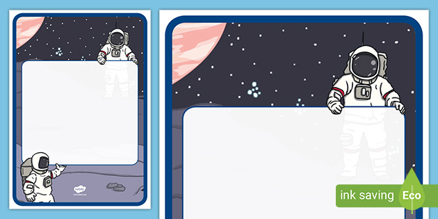 FREE! - 👉 Space Theme Class Sign (teacher made)