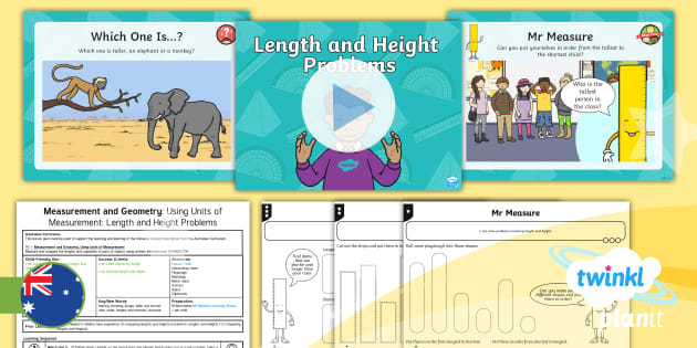 Using Units of Measurement Understand Length/Height (2) Lesson