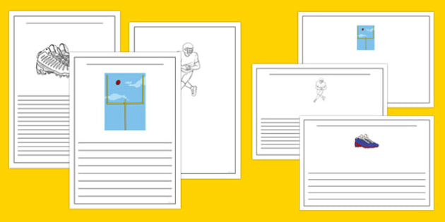 Football Writing Templates - usa, nfl, writing template