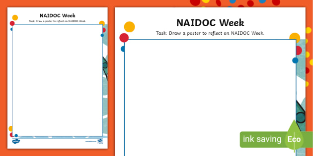 FREE! - NAIDOC Week Poster Activity (teacher made)