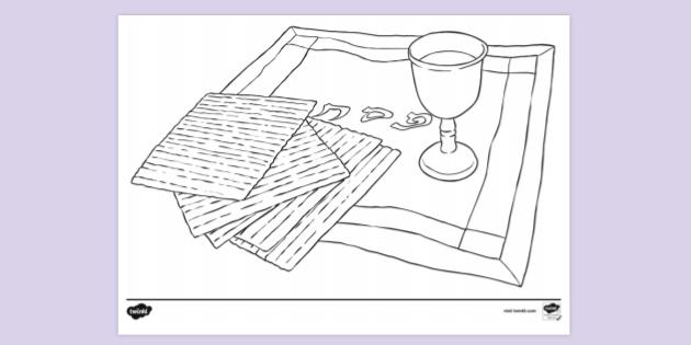 FREE! - Passover Colouring Sheet | Colouring Sheets