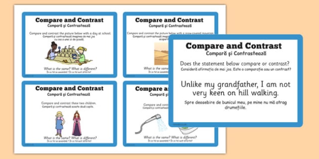 Comparing and Contrasting Resources | twinkl.co.uk