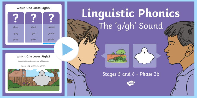 Linguistic Phonics gh Sound PowerPoint - Primary Resources