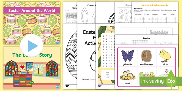 Second Class Easter Pack (Teacher-Made)