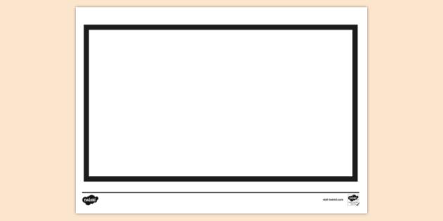 FREE! - Oblong Colouring Sheet | Colouring Sheets