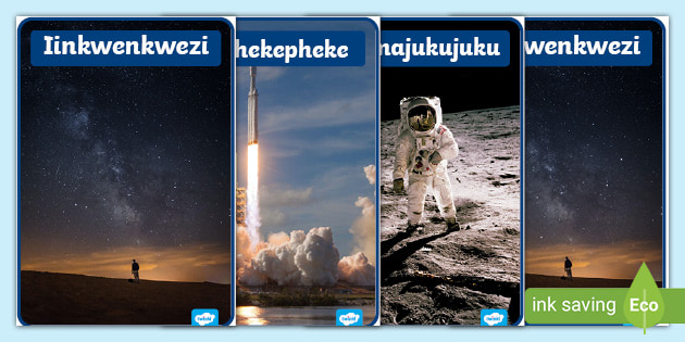 Isithuba iiposta | Space Posters isiXhosa | South Africa