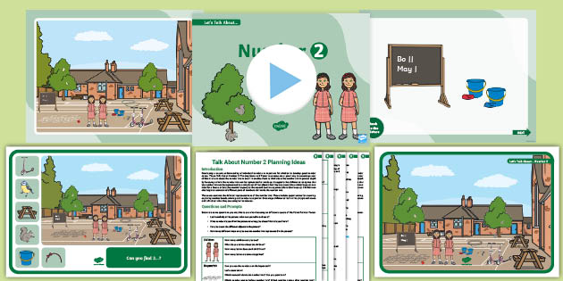 Talk About Number 2 Maths Resource Pack and Planning Ideas