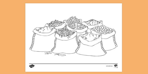 FREE! - Cooking Spices Colouring | Colouring Sheet