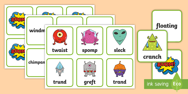 Phase 4 Phonics Boom Game (teacher made)