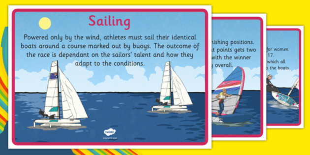 Sailing Display Facts (teacher made)