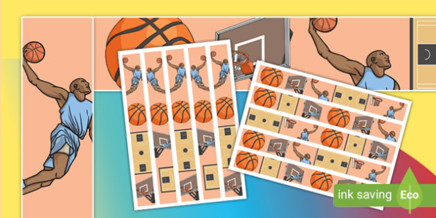 Basketball Display Borders