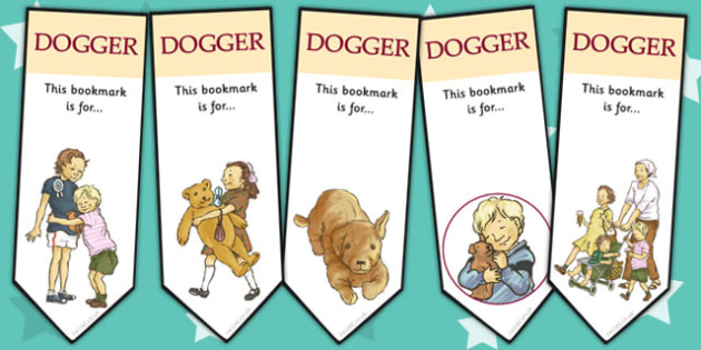 FREE! - Editable Bookmarks to Support Teaching on Dogger