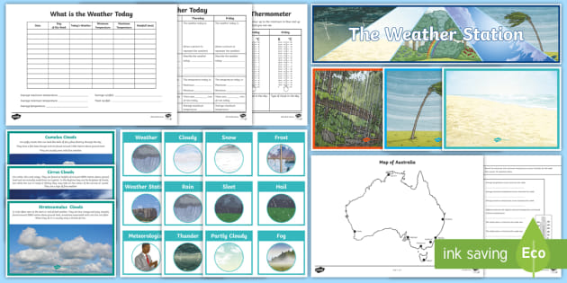 Australian Weather Station Display Pack (teacher made)
