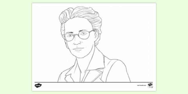 FREE! - Elsie Widdowson Colouring Sheet | Colouring Sheets