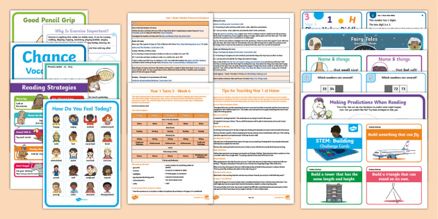 FREE! - Year 1 Term 3 Week 6 Remote Home Learning Pack