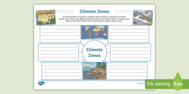 Climate Zones Geography | twinkl.co.uk