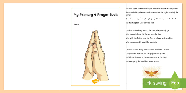 My Primary 4 Prayer Book (teacher made)