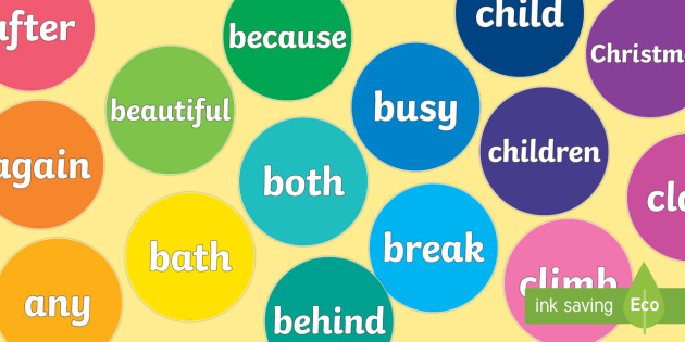 Common Exception Words Displays | twinkl.co.uk