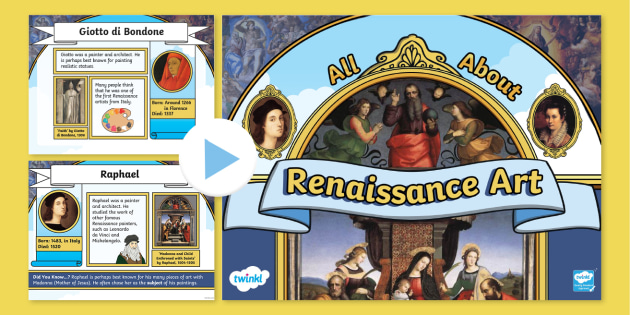 Ks3 Art And Design The Renaissance Movement And Its The Art Of