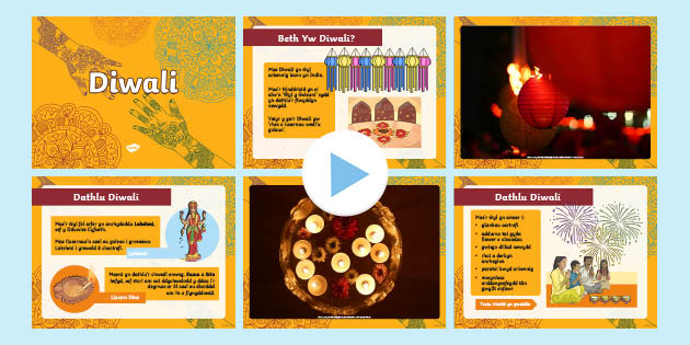 Pŵerbwynt Diwali (Teacher-Made)