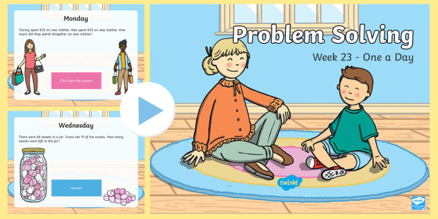 Week 23 - Problem Solving - One a Day PowerPoint