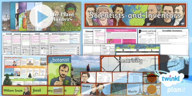 Science: Scientists and Inventors Year 3 Unit Pack