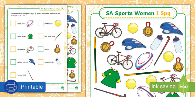 I Spy Sports Activities | twinkl.co.uk