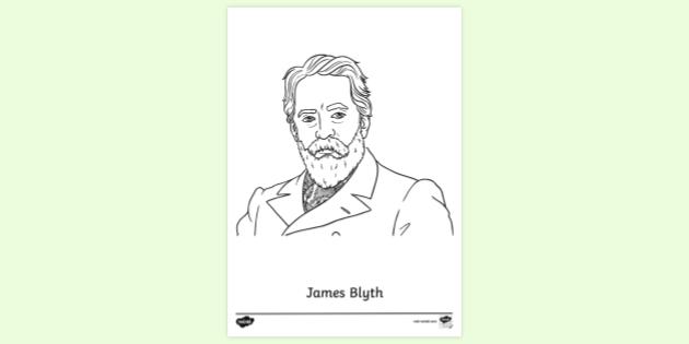 FREE! - James Blyth Colouring Sheet | Colouring Sheets