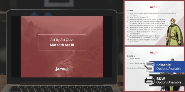 Macbeth Resources | twinkl.co.uk