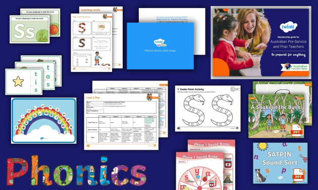 FREE! - 'Phonics' Prac Teachers Webinar Resource Pack